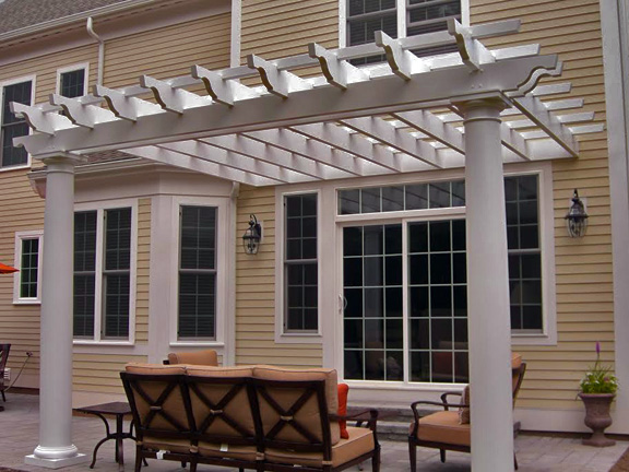Fiberglass Colonnades | Strong, durable, custom fiberglass pergolas and ...