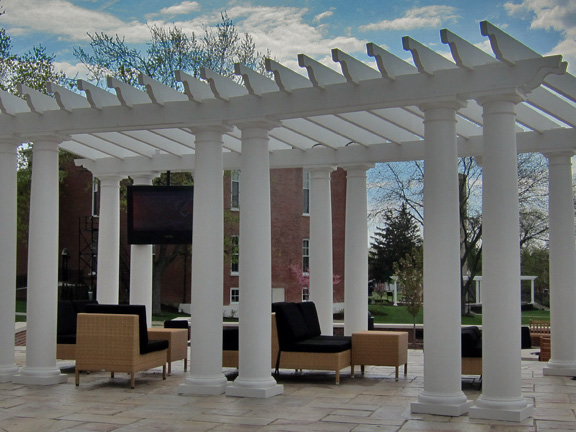 Fiberglass Colonnades | Strong, durable, custom fiberglass pergolas and ...