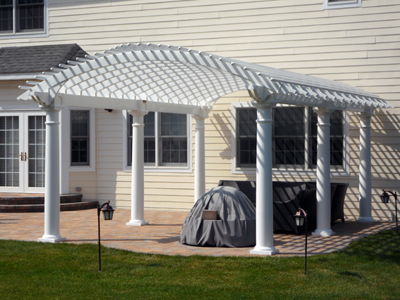 Vinyl Pergolas | High Quality Plastic / Vinyl Pergolas at Baldwin ...
