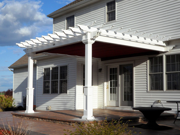 Vinyl Pergolas | High Quality Plastic / Vinyl Pergolas at Baldwin ...